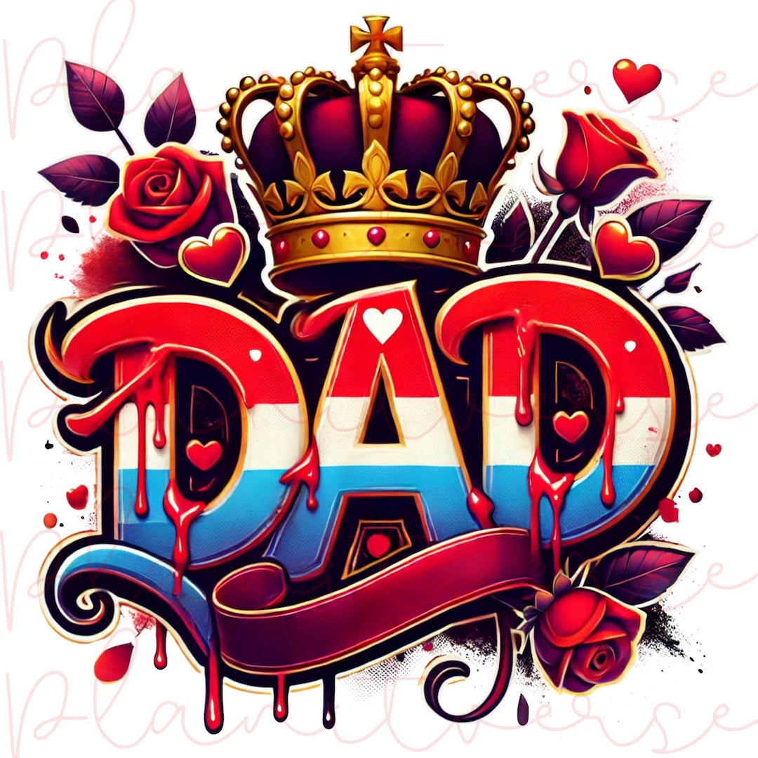 Valentines Day PNG, Dad PNG, Fathers Day PNG, Gift for Dad, Dad Clipart ...