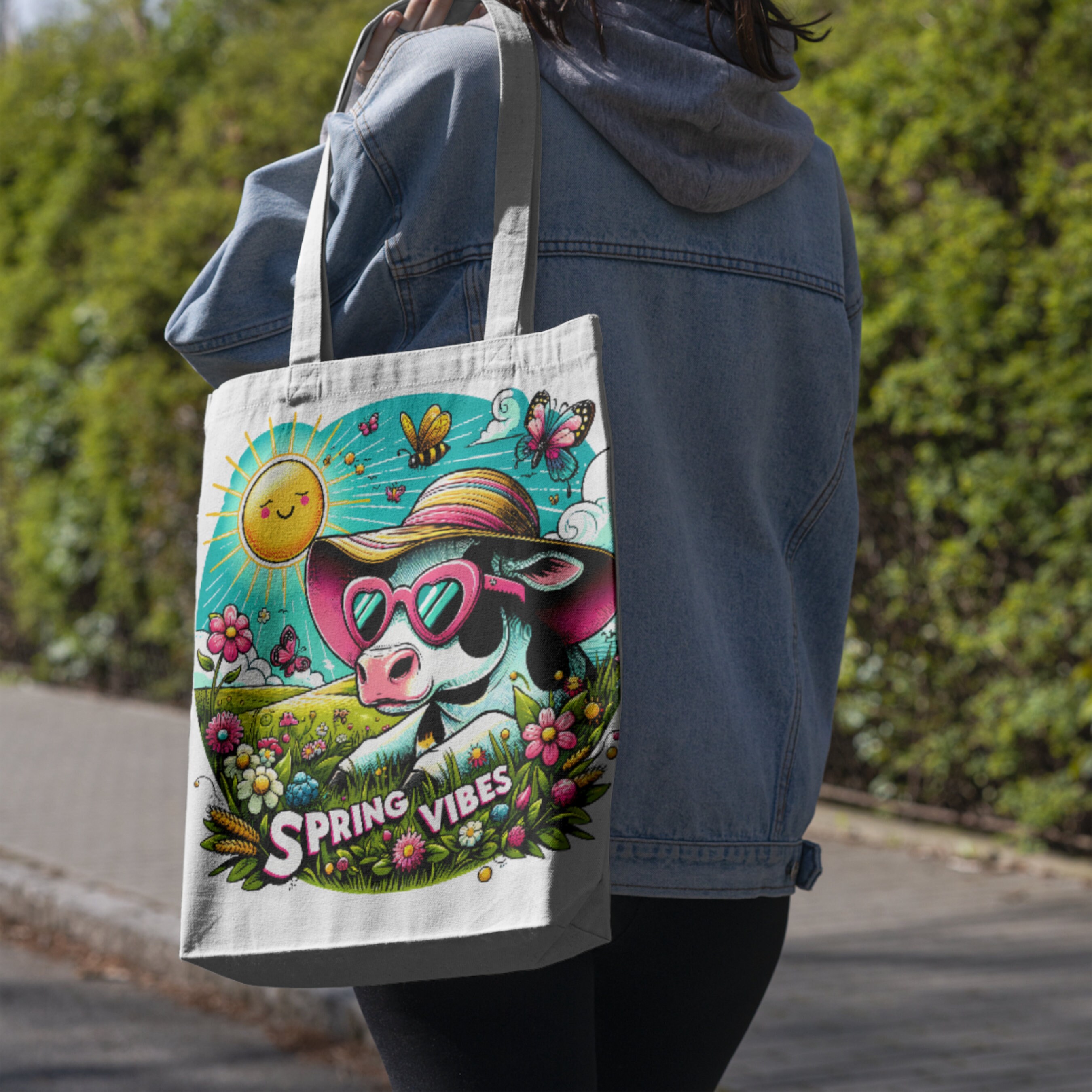 Spring Cow Png, Hello Spring PNG Designs, Spring Clipart, Spring ...