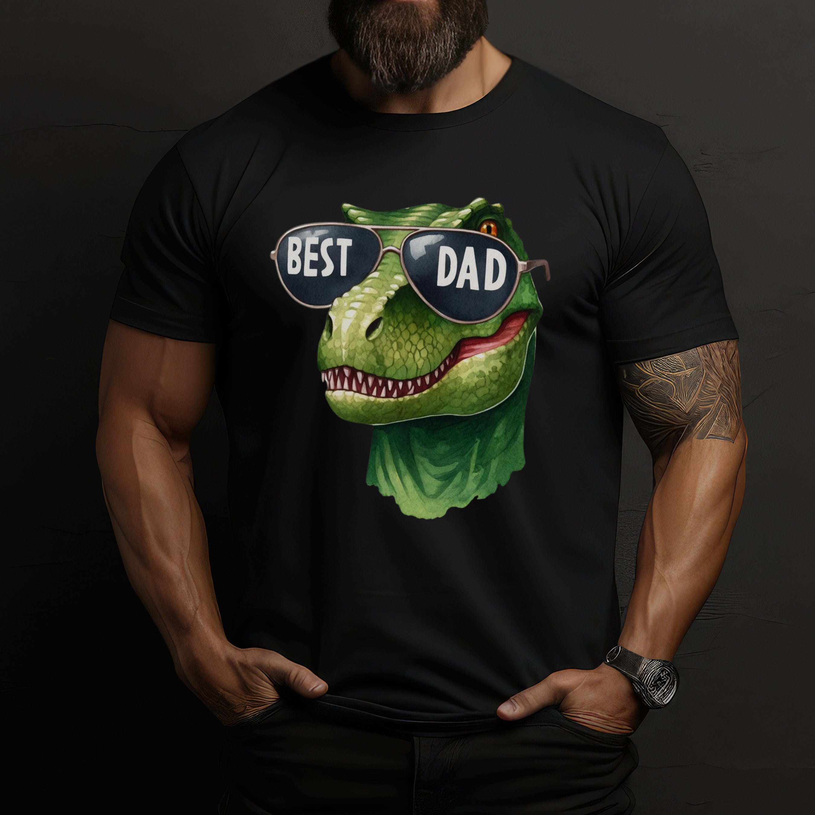 Best Dad PNG, Dinosaur Dad, Dad PNG, Fathers Day PNG, Daddy Png, Gift ...