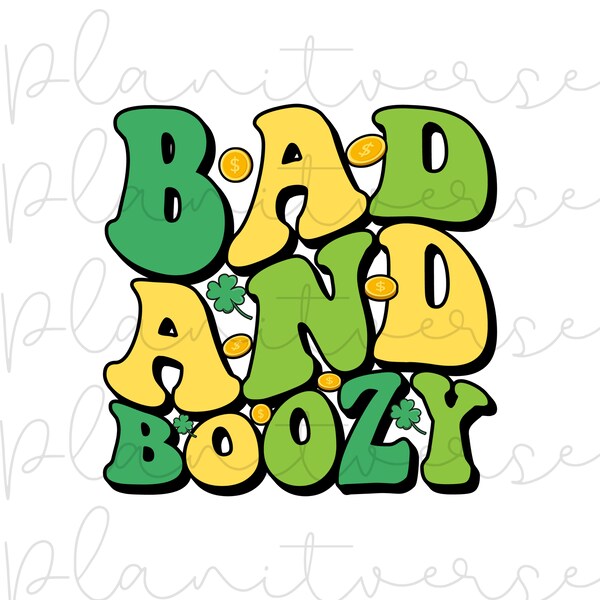 Bad and Boozy - Etsy