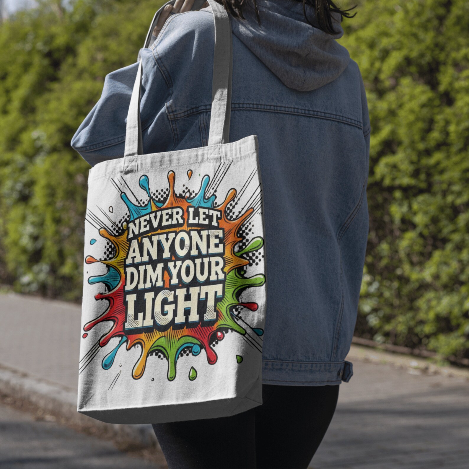 Never Let Anyone Dim Your Light PNG, Inspirational Sublimation Design ...