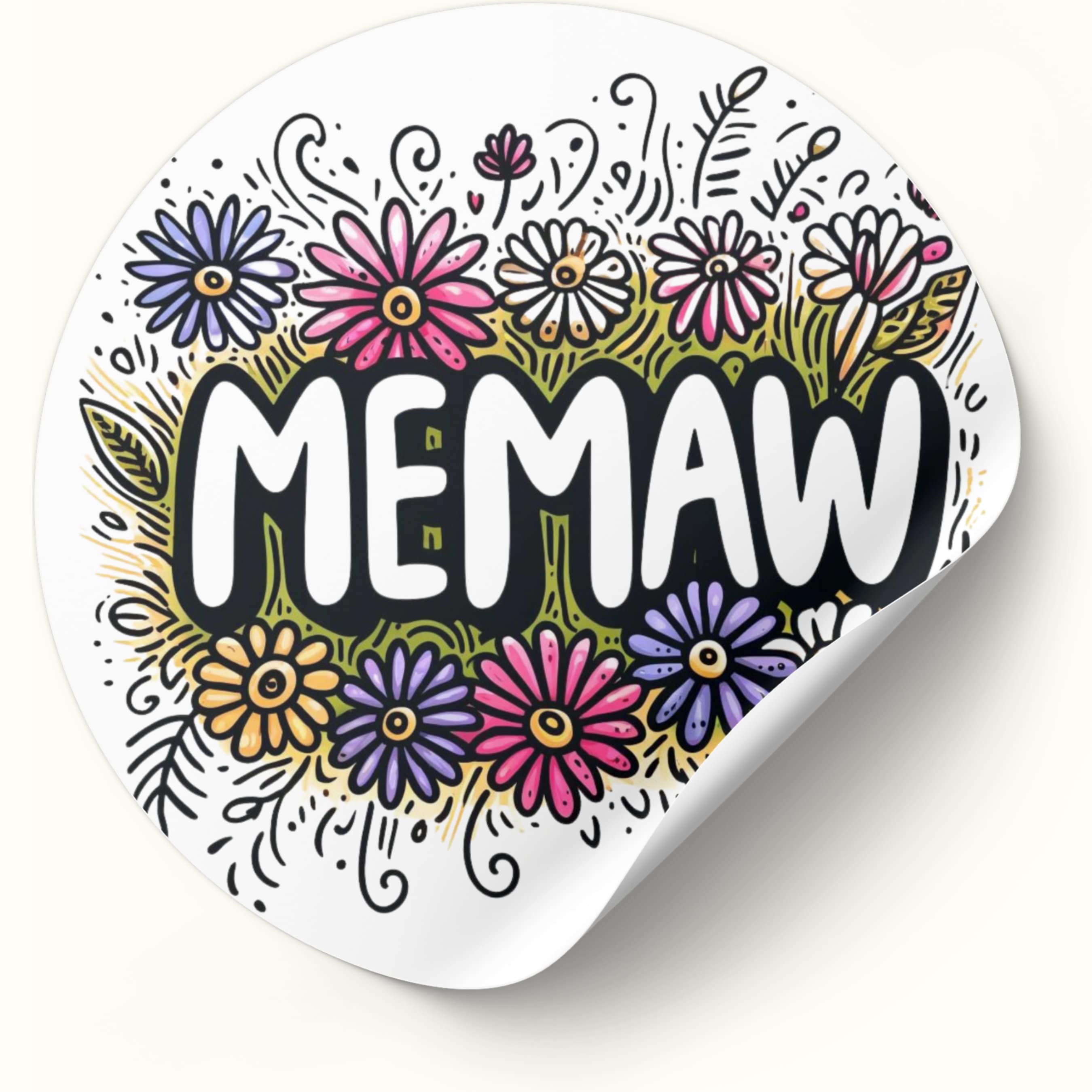 Memaw PNG, Mothers Day PNG, Mom Png, Flower Png, Memaw Gifts, Mom Life ...