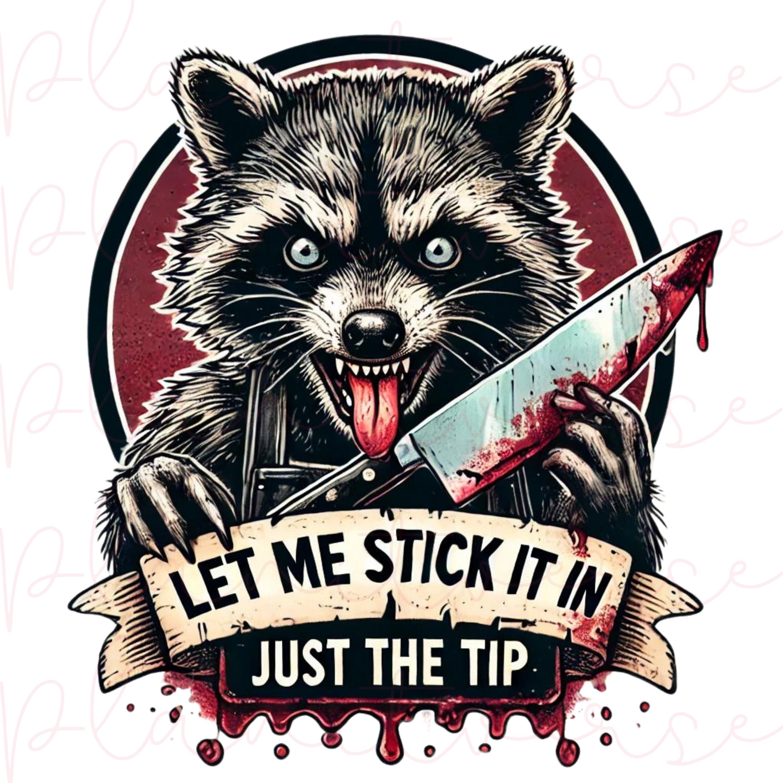 Halloween Horror Feral Raccoon PNG, Halloween PNG, Raccoon PNG, Raccoon ...