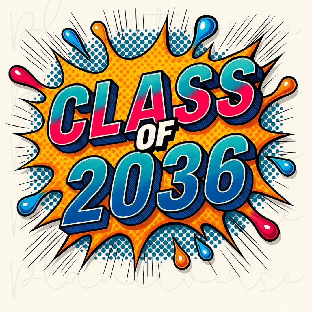 Class of 2036 PNG, First Day of School, Class of 2036, 1st Day of ...