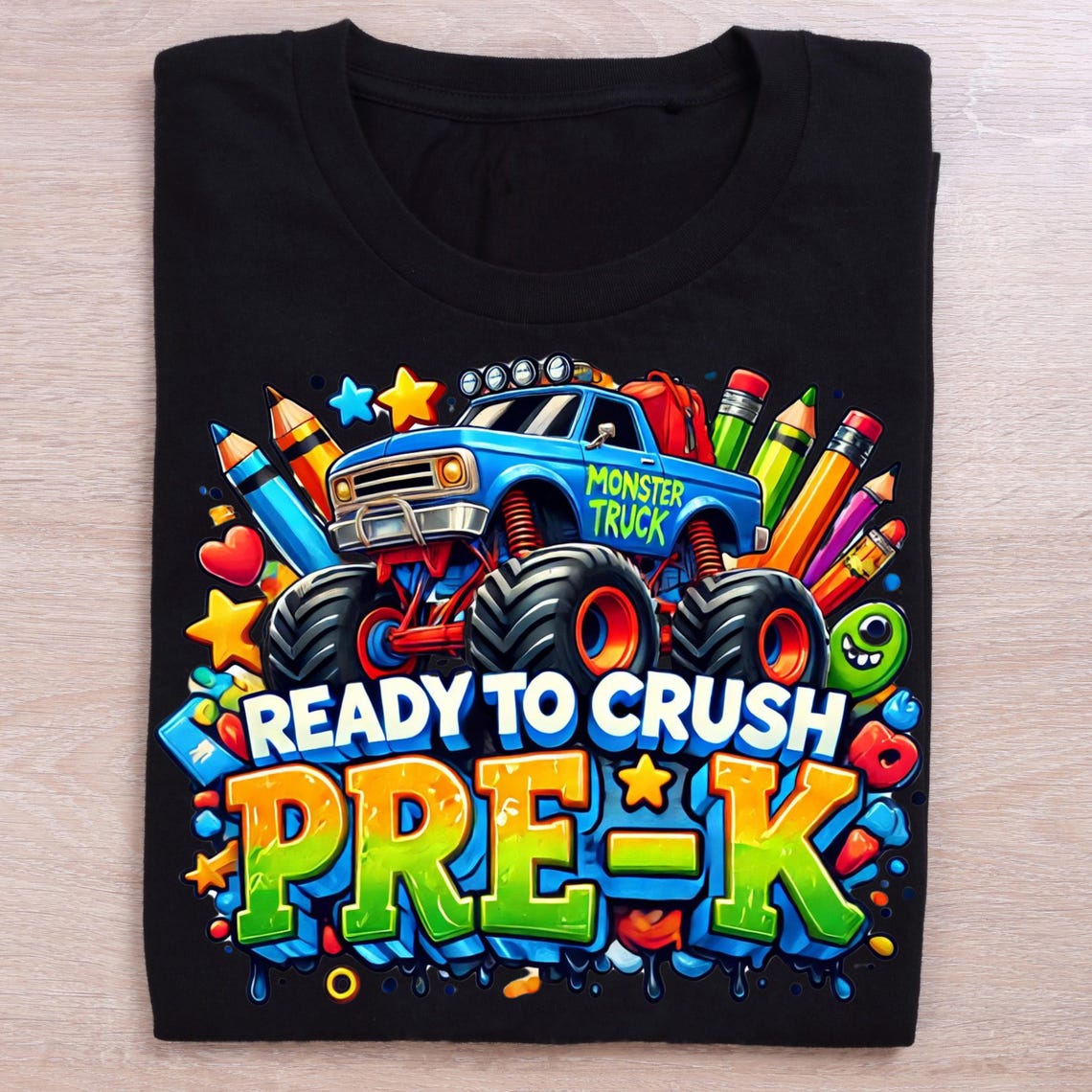 Ready to Crush Pre-k Truck PNG, Pre K PNG, Ready to Crush Pre-k, First ...