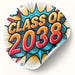 Class of 2038 PNG, First Day of School, Class of 2038, 1st Day of ...