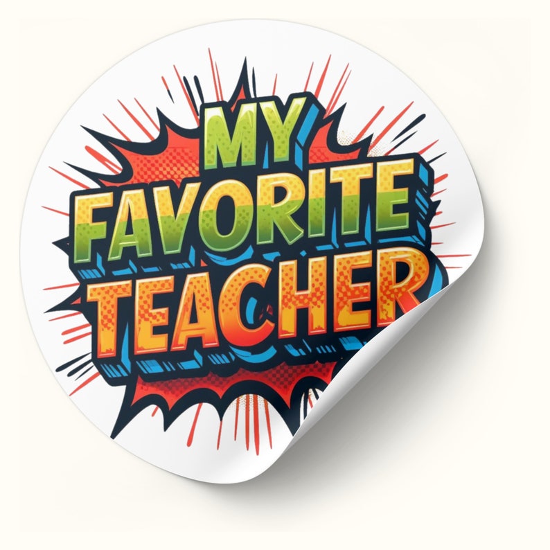 My Favorite Teacher PNG, Teacher PNG, Best Teacher Gifts, Back to ...