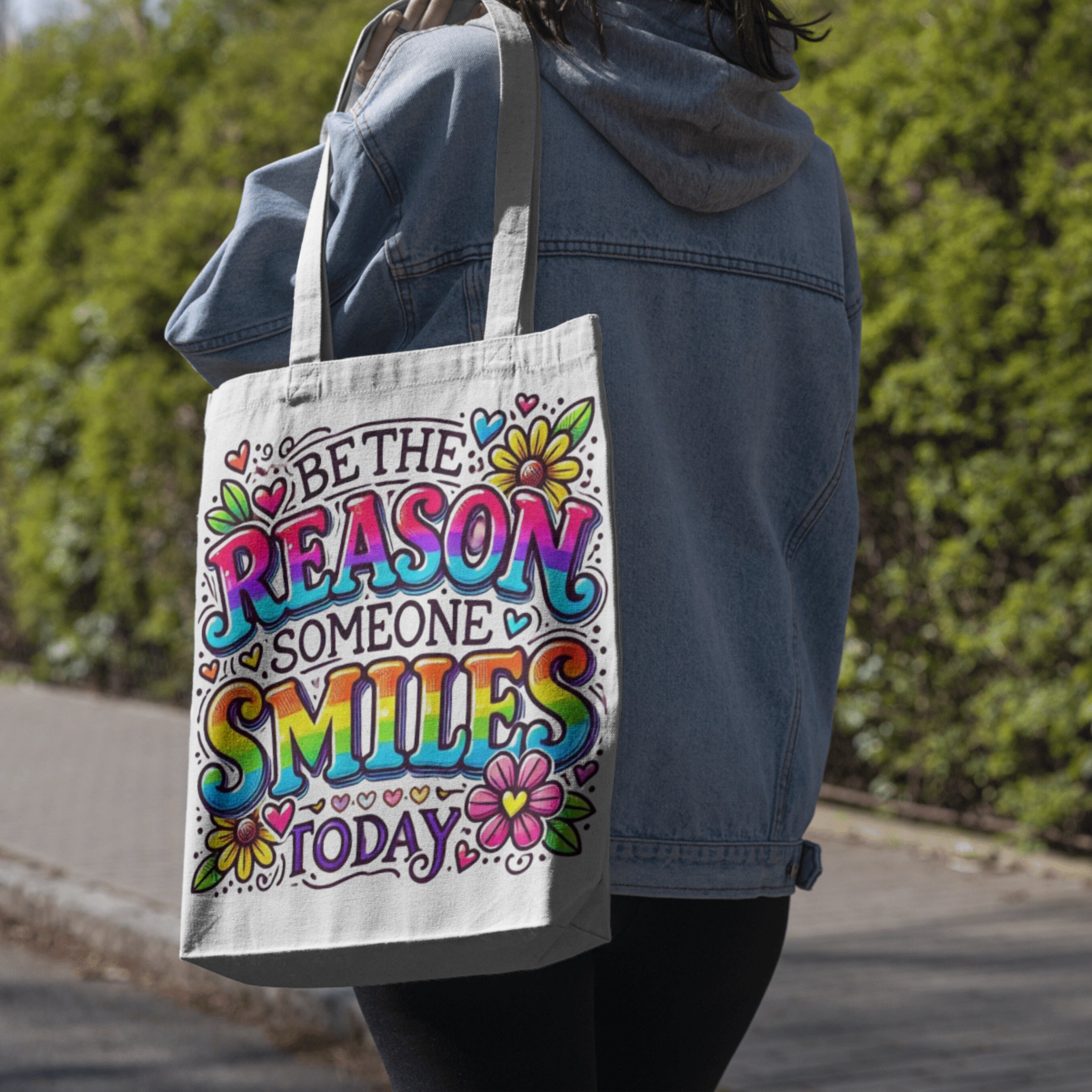 Be the Reason Someone Smiles Today PNG, Positive Affirmations PNG ...