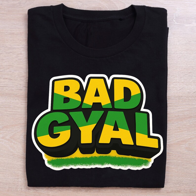 Bad Gyal PNG, Jamaica, Jamaican Flag Colors, Music Bob Marley, Land of ...
