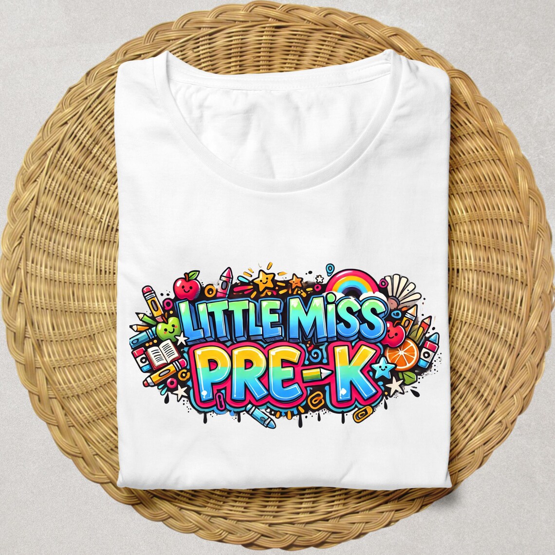 Little Miss Pre-k PNG, Pre-k PNG, Miss Pre-k Png, Back to School Png ...