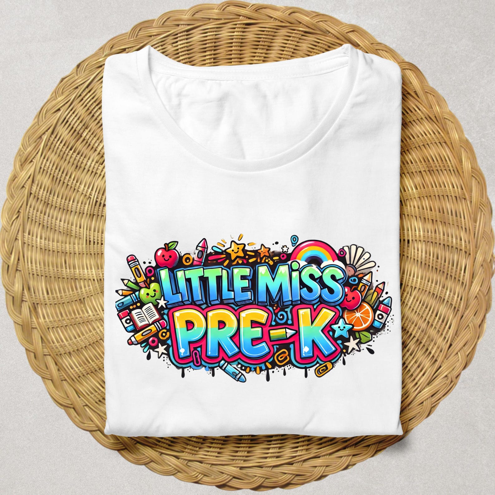 Little Miss Pre-k PNG, Pre-k PNG, Miss Pre-k Png, Back to School Png ...