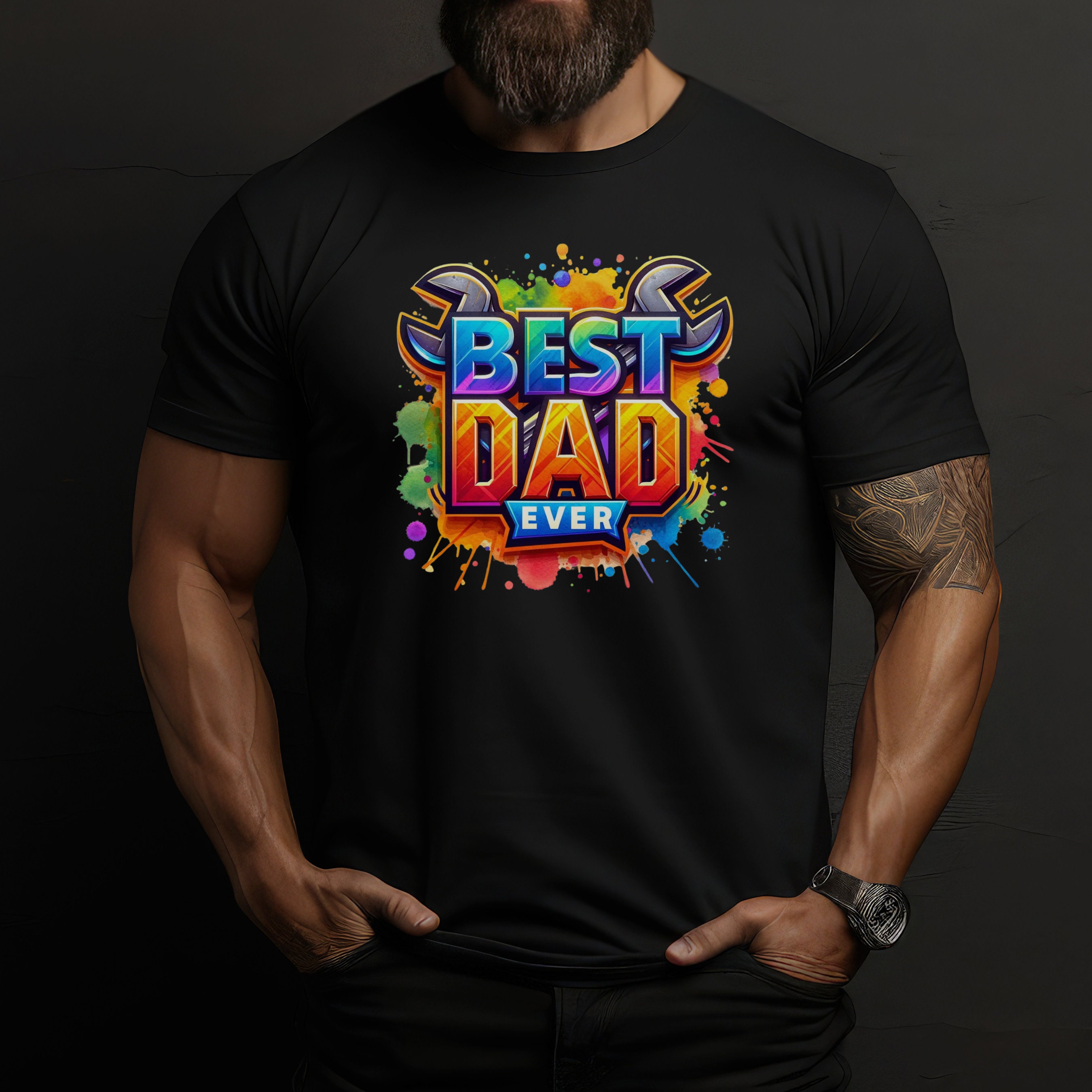 Best Dad Ever PNG, Dad PNG, Fathers Day PNG, Daddy Png, Gift for Dad ...