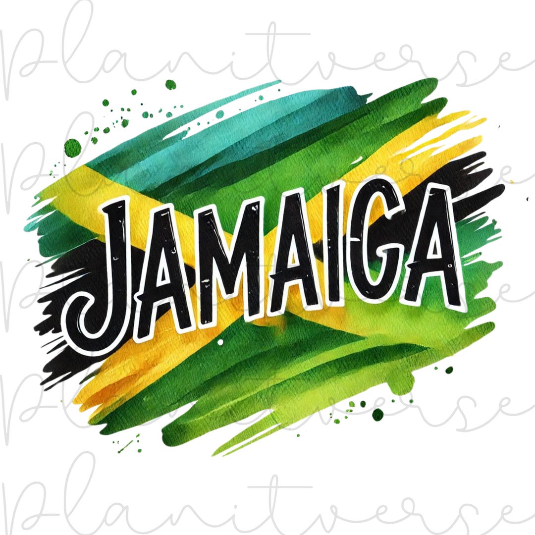 Jamaica, Jamaican Flag Colors, Music Bob Marley, Juneteenth PNG ...