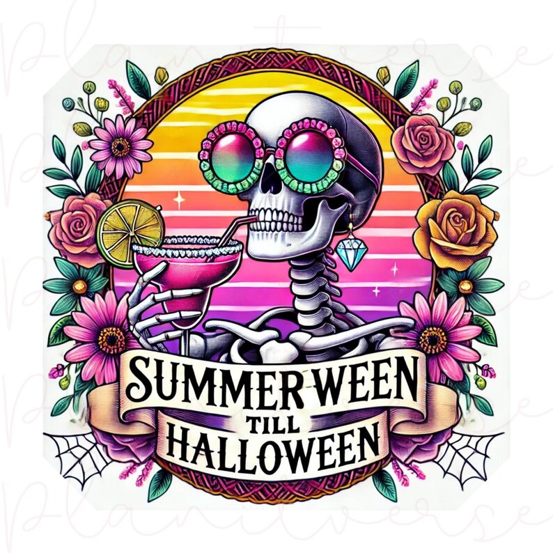 Summerween Till Halloween PNG, Cute Summerween Clipart, Spooky Summer ...