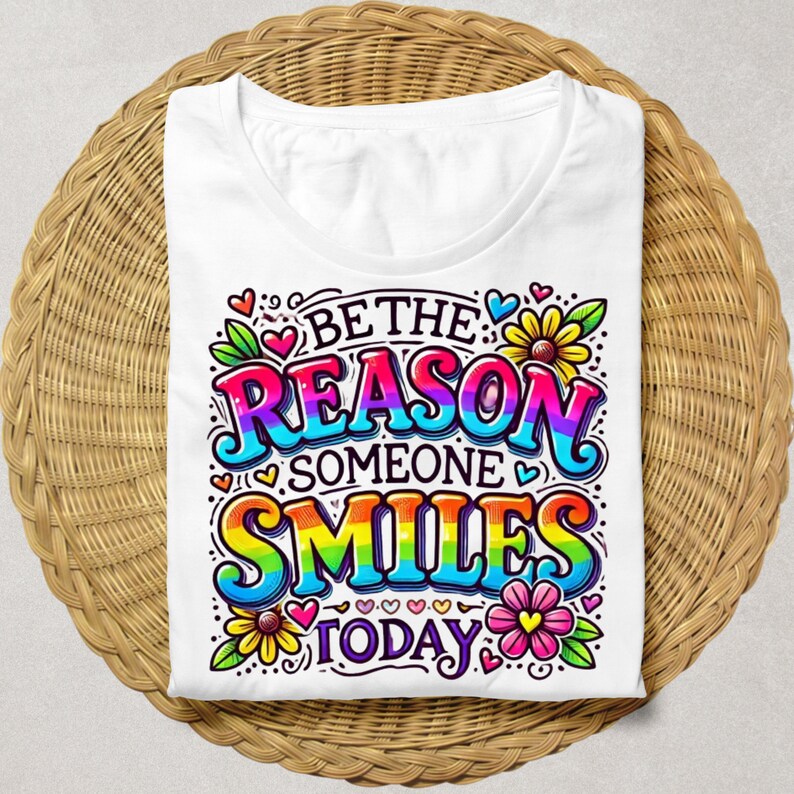 Be the Reason Someone Smiles Today PNG, Positive Affirmations PNG ...
