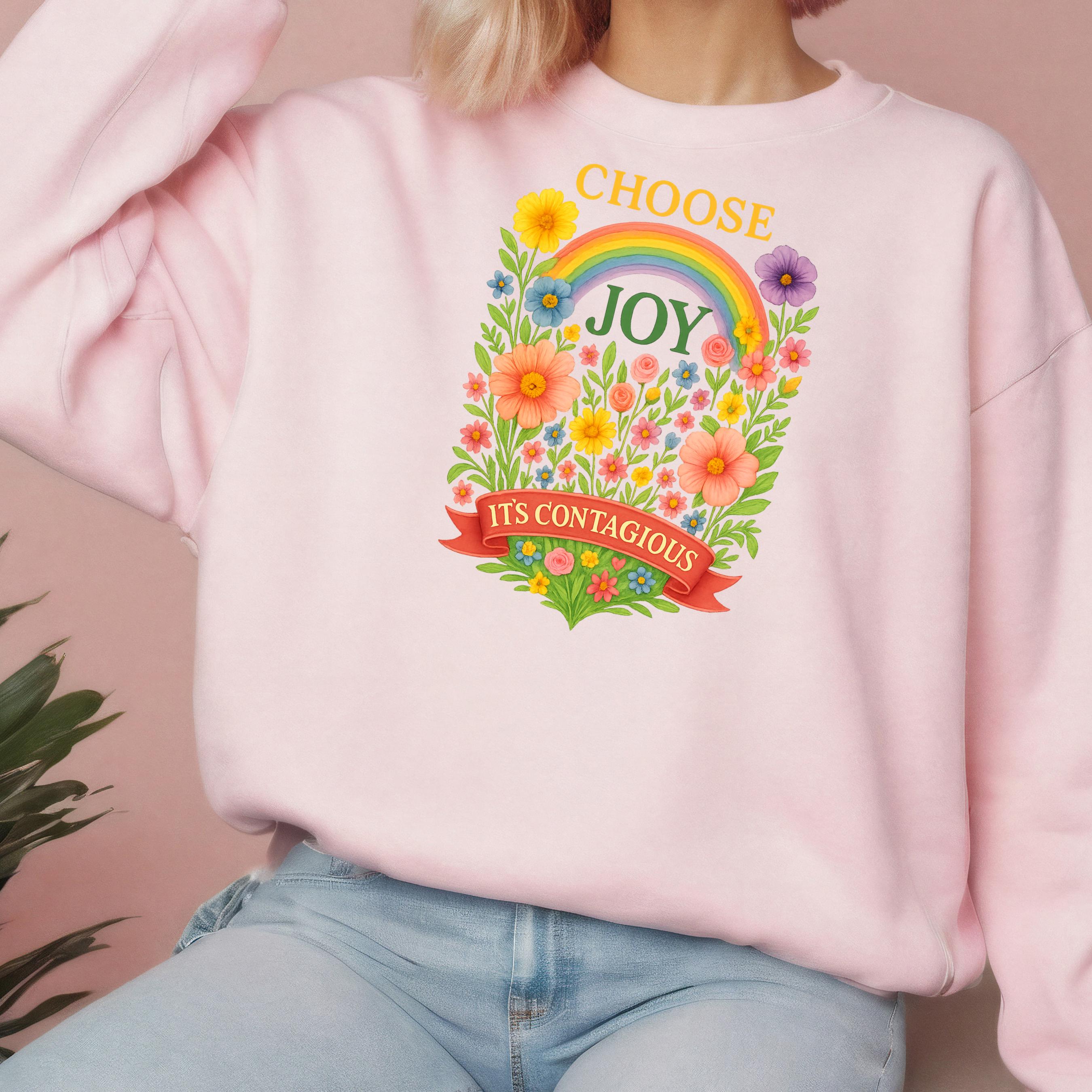 Choose Joy It's Contagious PNG, Joy PNG, Choose Joy Sublimation ...