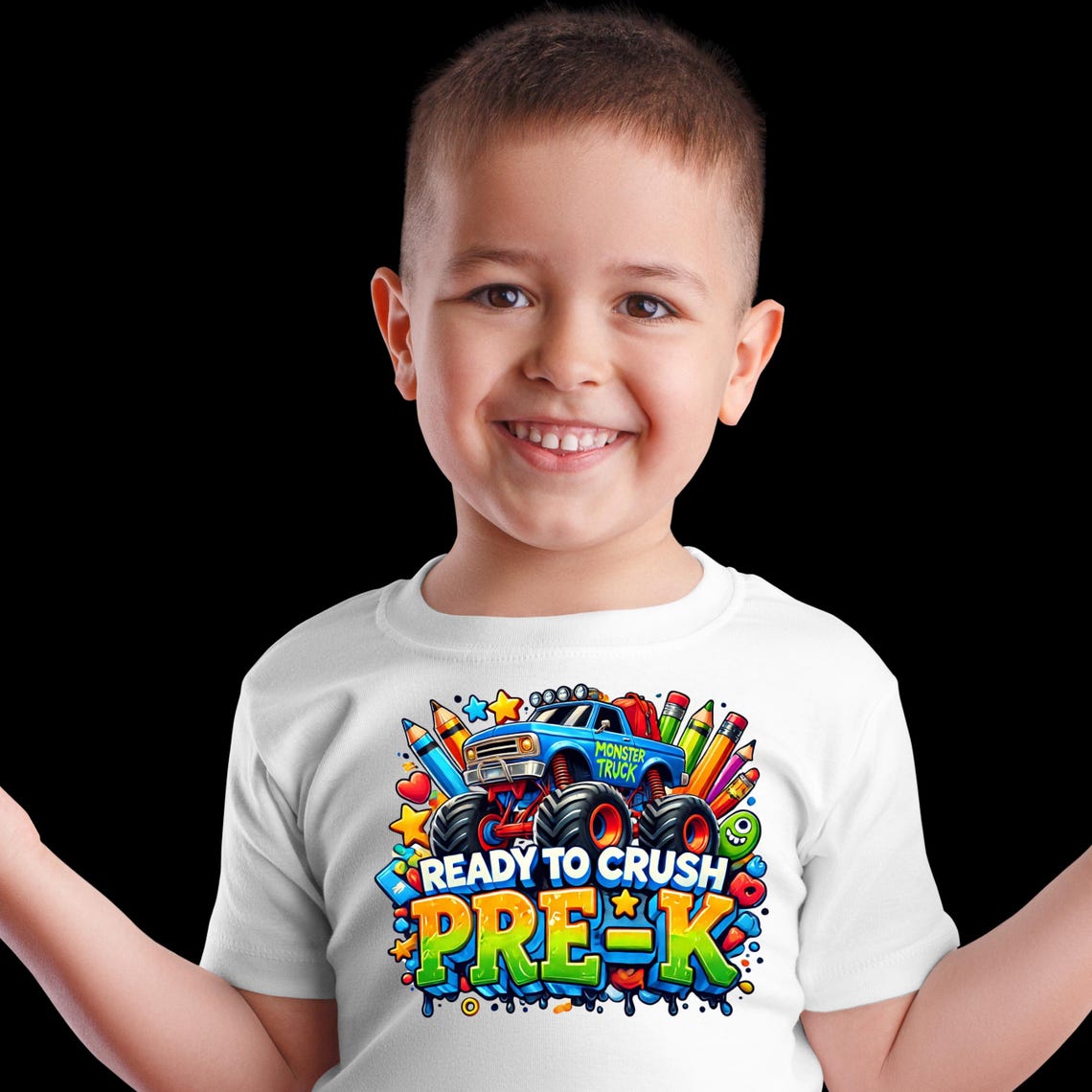 Ready to Crush Pre-k Truck PNG, Pre K PNG, Ready to Crush Pre-k, First ...