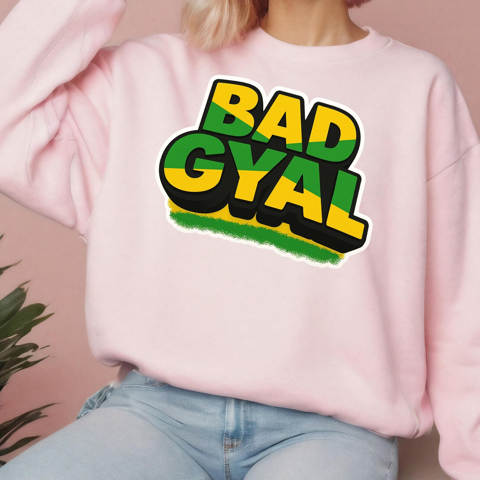 Bad Gyal PNG, Jamaica, Jamaican Flag Colors, Music Bob Marley, Land of ...