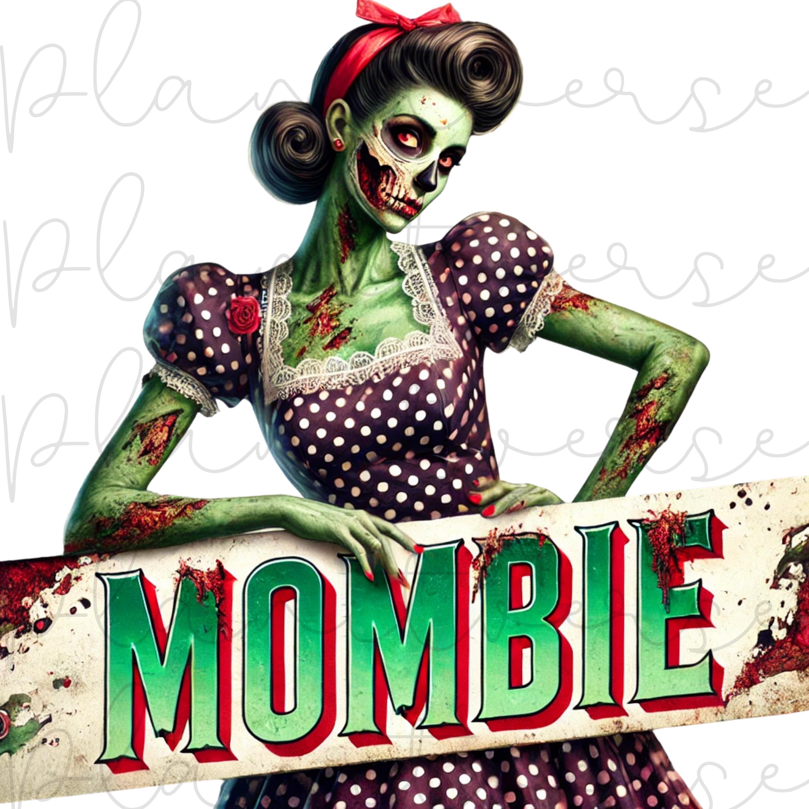 Halloween PNG, Mombie PNG, Funny Mombie Png, Halloween Mom Png ...