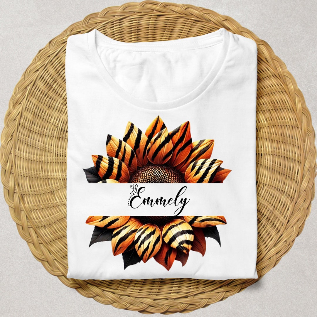 Custom Sunflower, Sunflower PNG, Split Sunflower PNG, Png File for ...