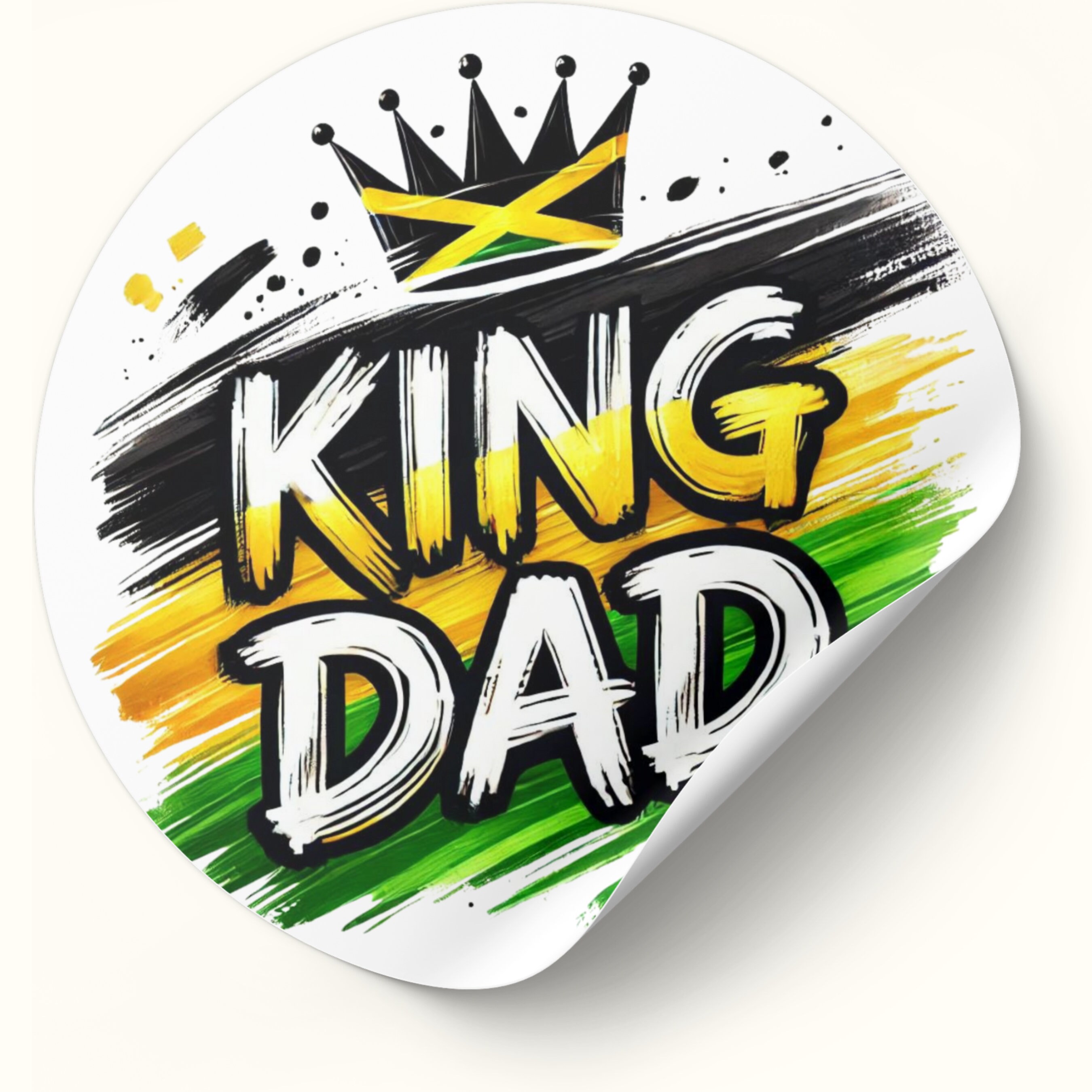 King Dad PNG, Jamaica, Fathers Day PNG, Gift for Dad, Dad Clipart ...