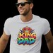 King Dad PNG, Fathers Day PNG, Gift for Dad, Dad Clipart, Sublimation ...