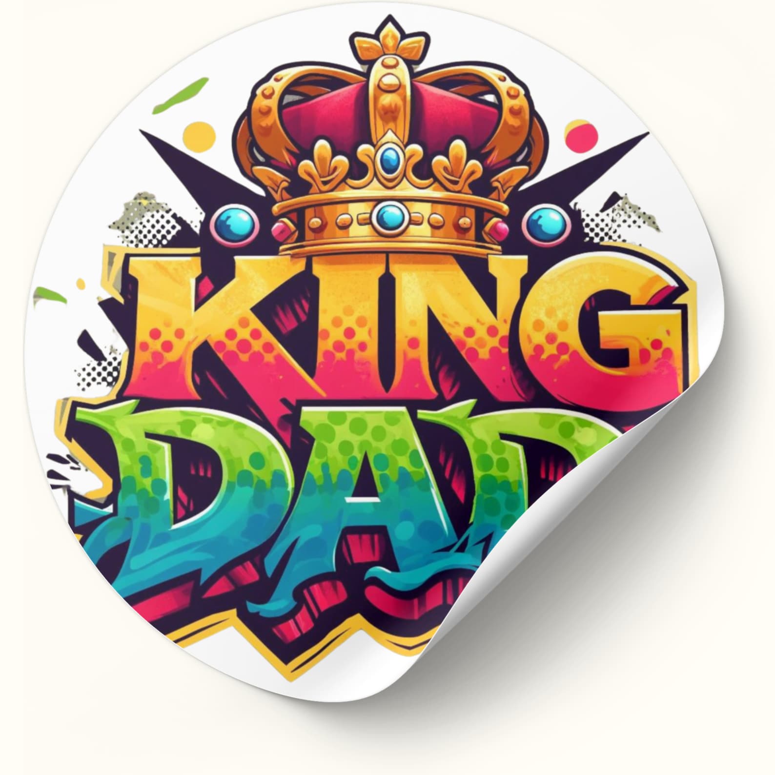 King Dad PNG, Fathers Day PNG, Gift for Dad, Dad Clipart, Sublimation ...