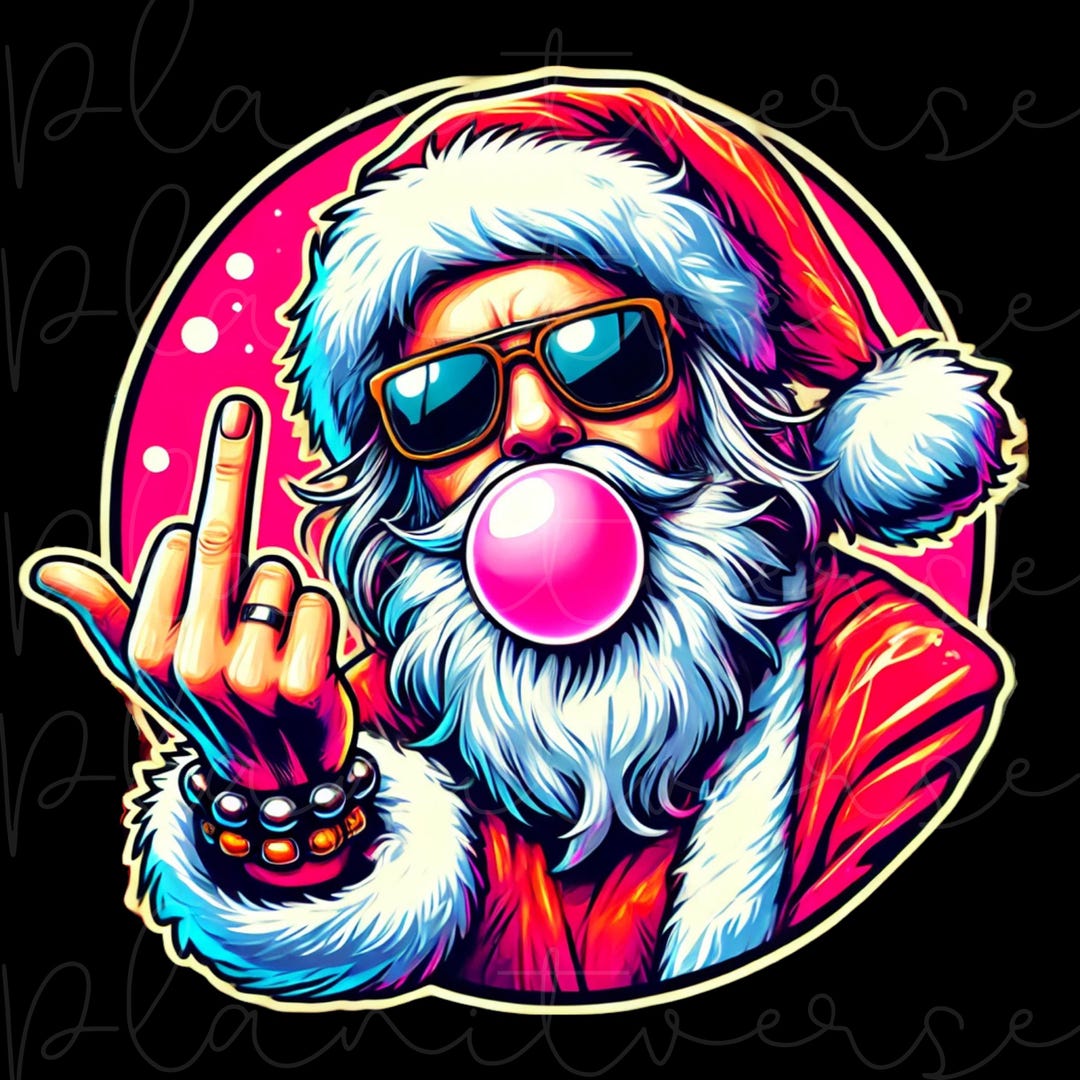 Santa PNG, Cool Santa PNG, Xmas Png, Xmas Png Files, Christmas PNG ...