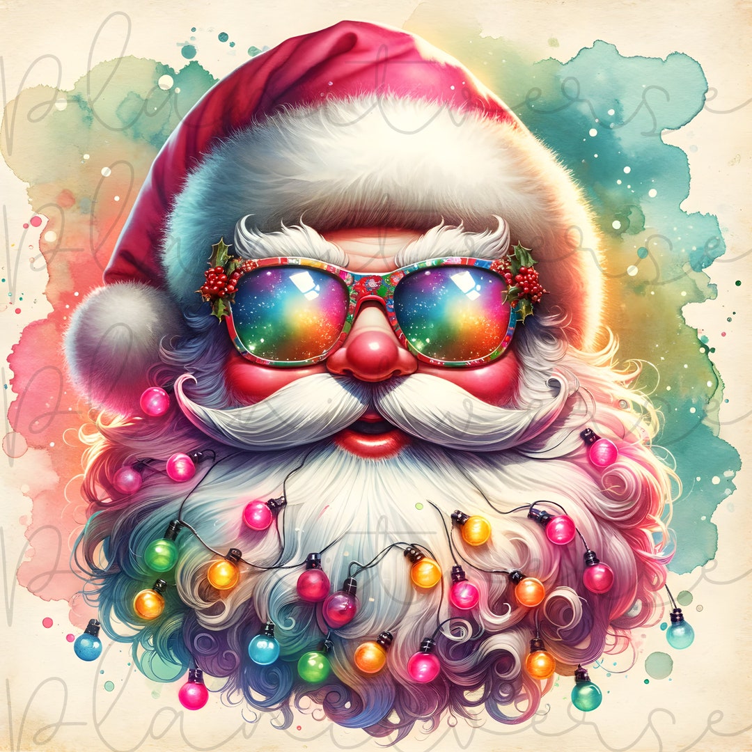 Santa PNG, Cool Santa PNG, Xmas Png, Xmas Png Files, Christmas PNG ...