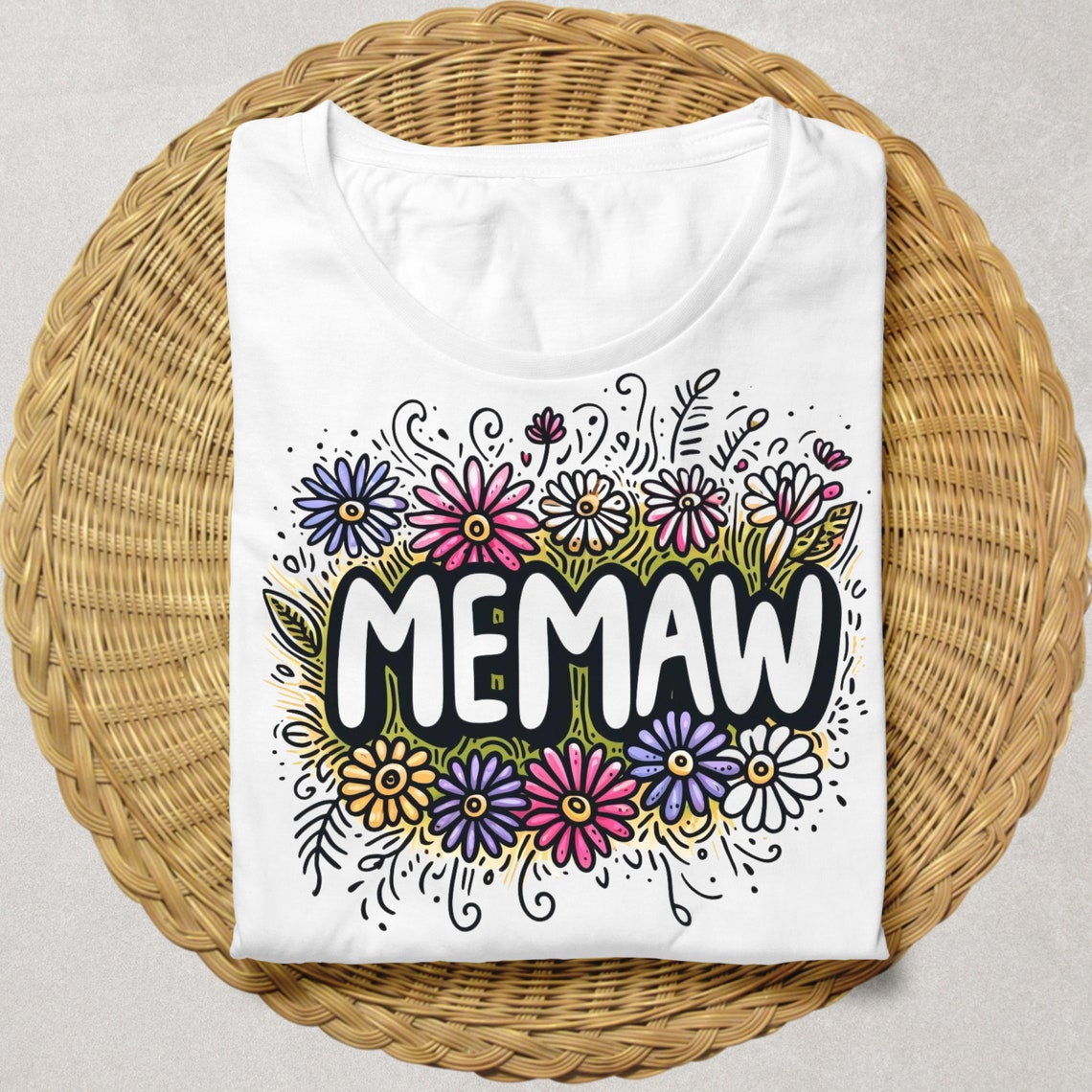 Memaw PNG, Mothers Day PNG, Mom Png, Flower Png, Memaw Gifts, Mom Life ...