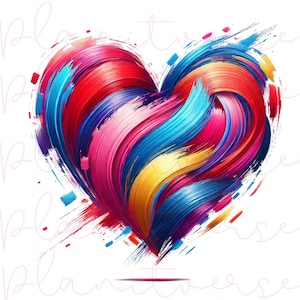 Valentine's Day Png, Heart Png Designs, Valentines Day Sublimation ...