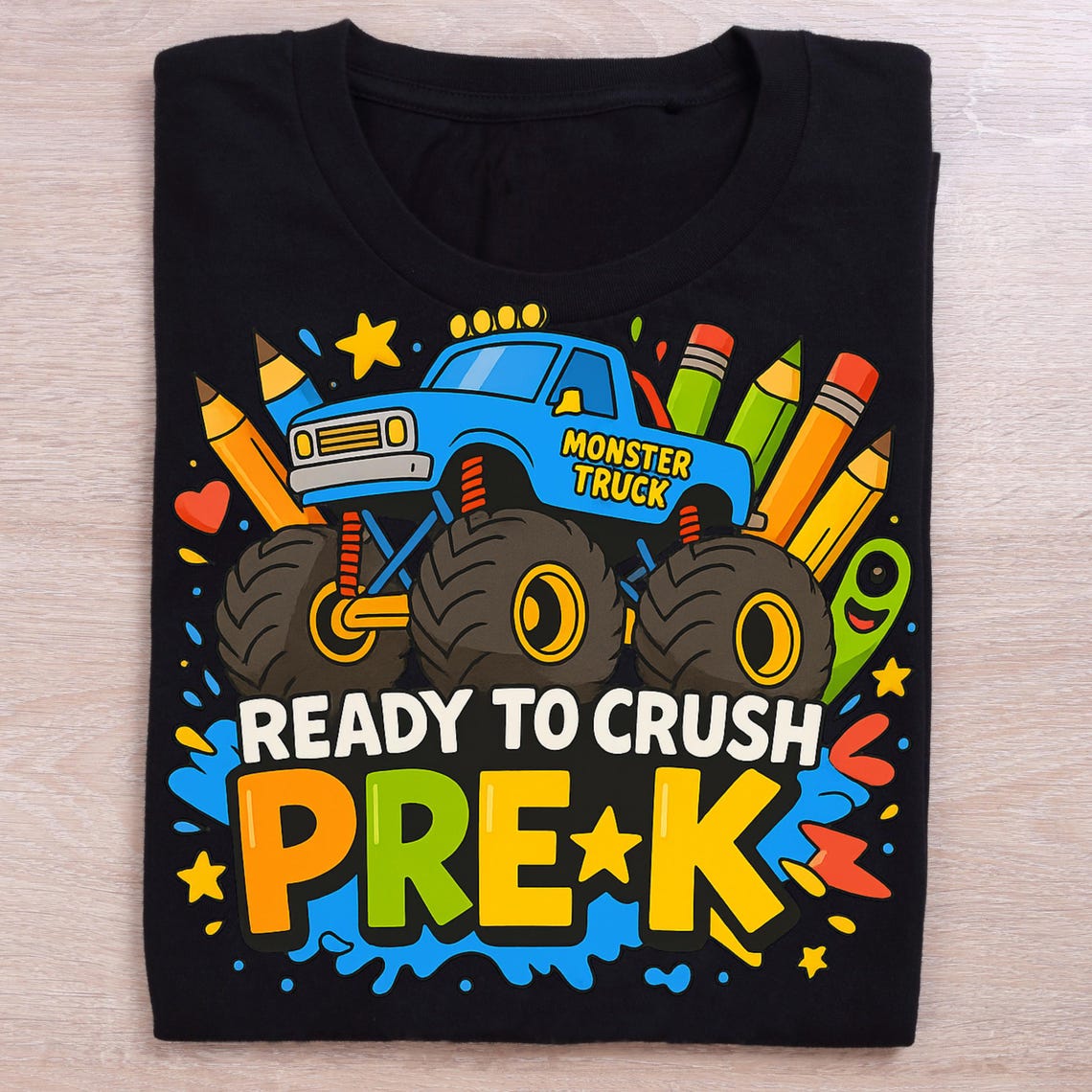 Preschool, Ready to Crush Pre-k Truck PNG, Pre K PNG, Ready to Crush ...