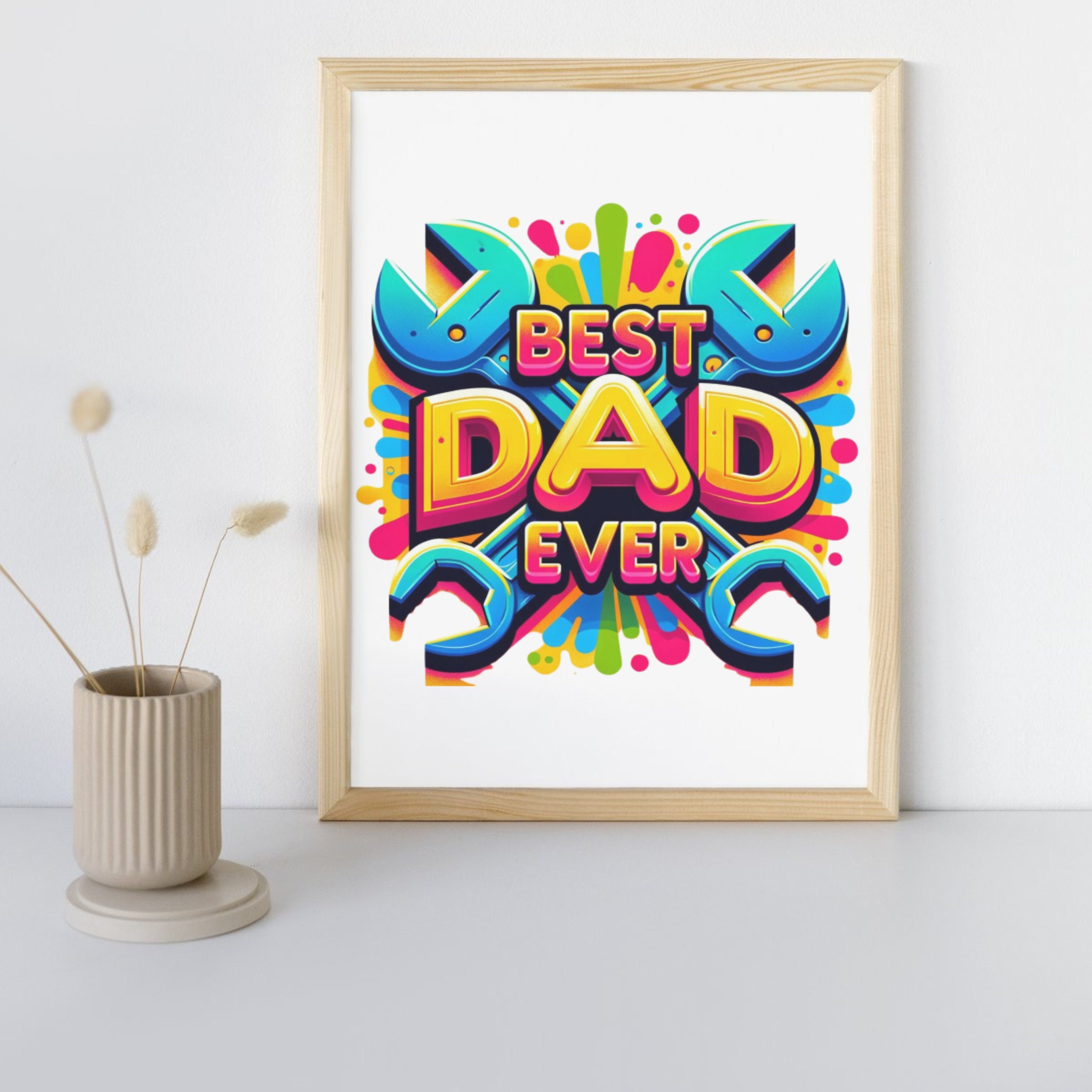 Best Dad Ever PNG, Dad PNG, Fathers Day PNG, Daddy Png, Gift for Dad ...