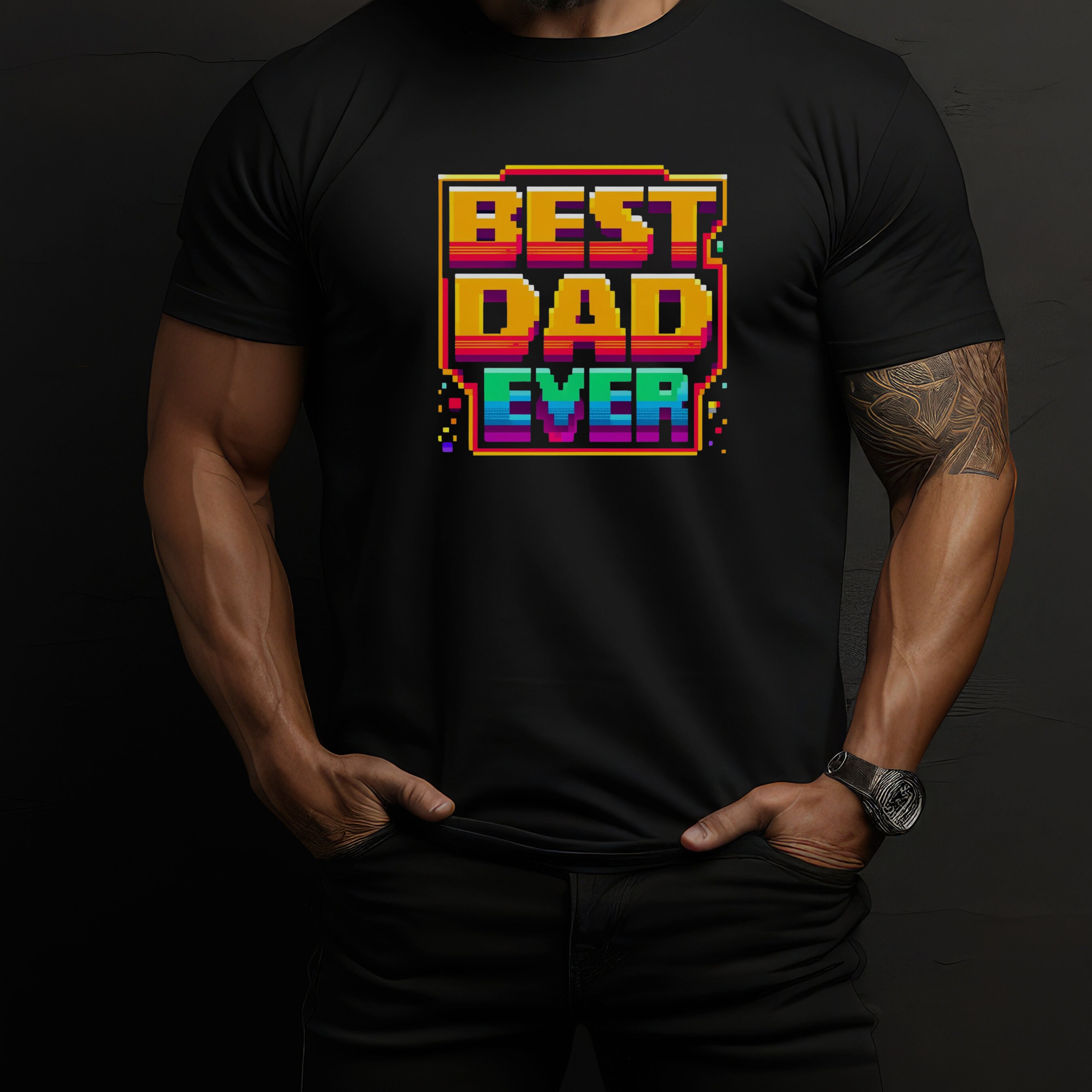 Best Dad Ever PNG, Dad PNG, Fathers Day PNG, Gift for Dad, Father's Day ...