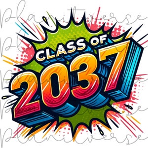 Class of 2037 PNG, First Day of School, Class of 2037, 1st Day of ...