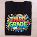 Third Grade PNG, Third Grade Teacher Shirt, Back to School PNG, Teacher ...
