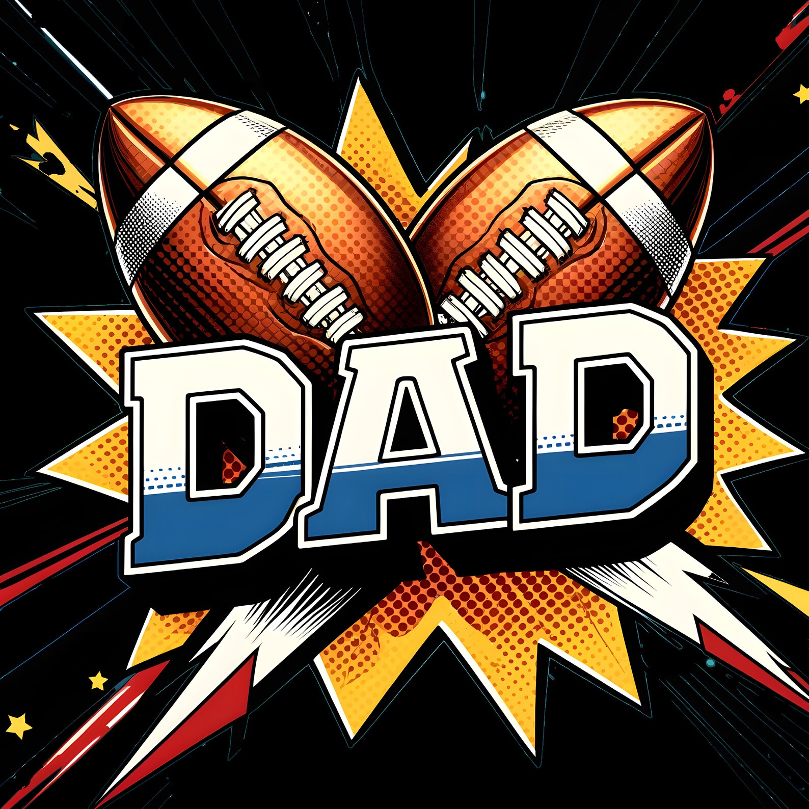 Dad PNG, Football Png, Football Dad, Fathers Day PNG, Daddy PNG, Gift ...