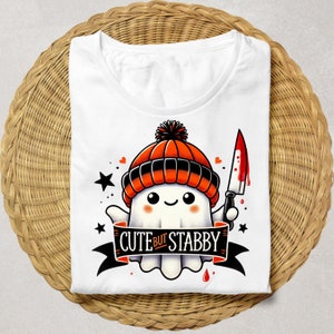 Cute but Stabby PNG, Halloween PNG, Halloween, Horror Png, Retro Png ...