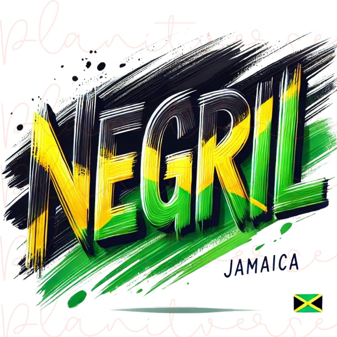 Jamaica, Negril PNG, Jamaican Flag Colors, Jamaica Sublimation, Jamaica ...