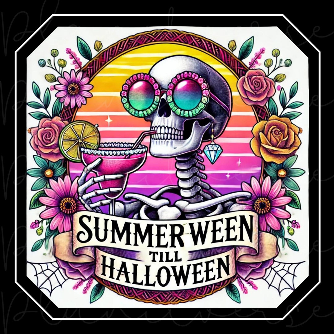 Summerween Till Halloween PNG, Cute Summerween Clipart, Spooky Summer ...
