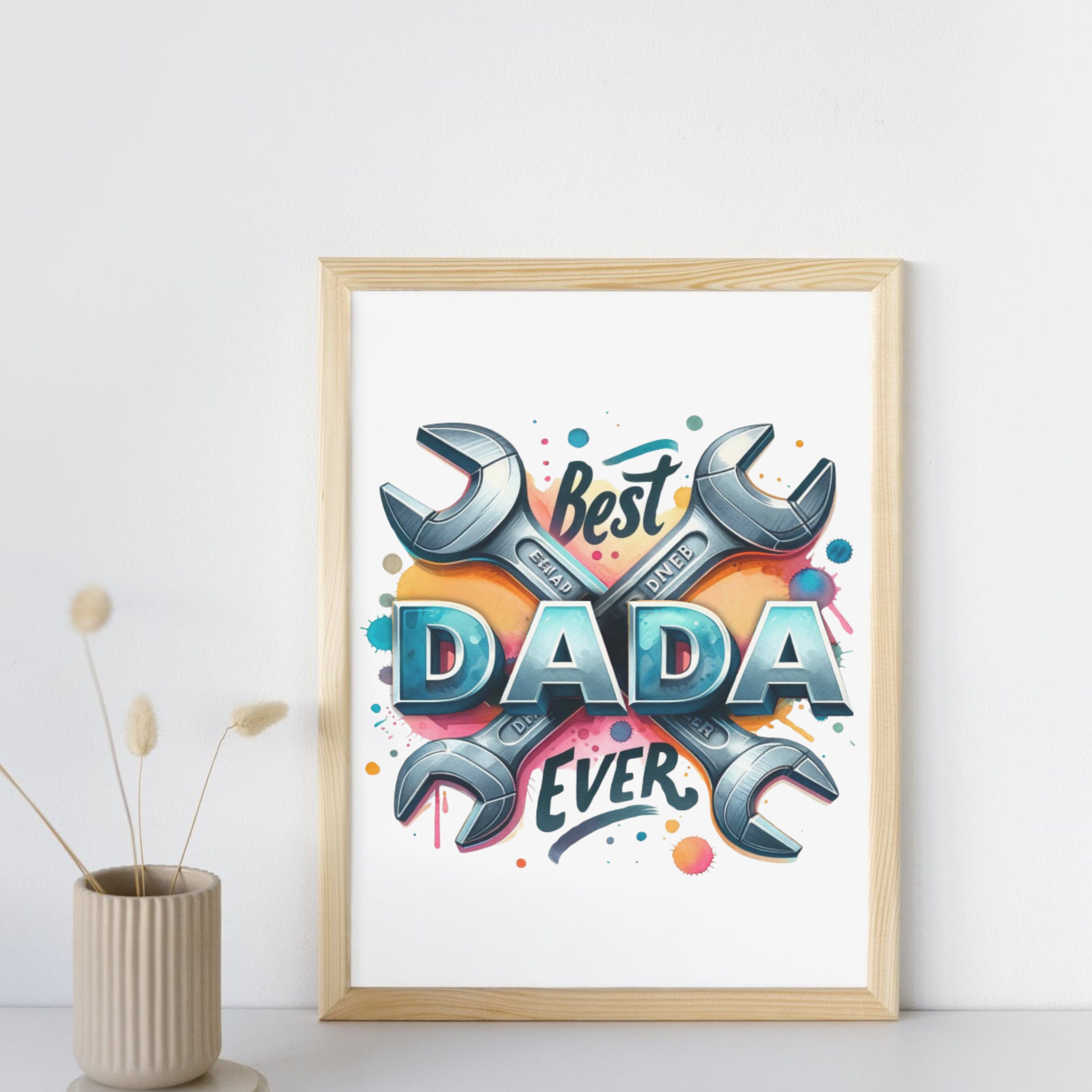 Best Dada Ever PNG, Dad PNG, Fathers Day PNG, Gift for Dad, Father's ...