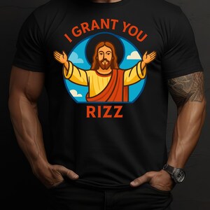 I Grant You Rizz PNG, Funny Jesus Meme, Funny Png, Funny PNG Sarcastic ...