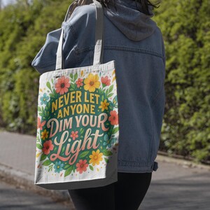 Never Let Anyone Dim Your Light PNG, Inspirational Sublimation Design ...