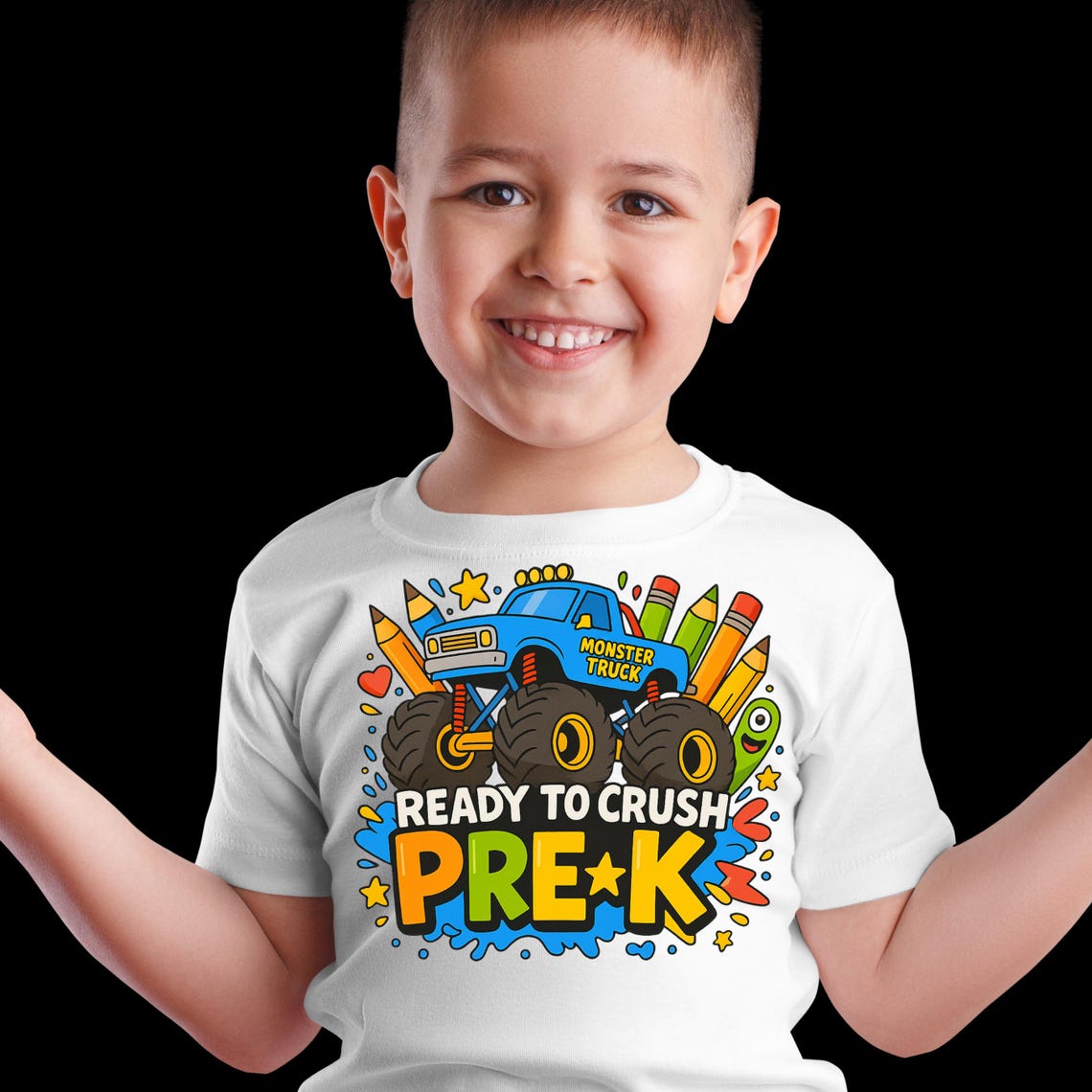 Preschool, Ready to Crush Pre-k Truck PNG, Pre K PNG, Ready to Crush ...