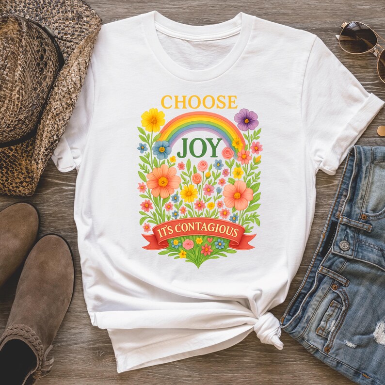 Choose Joy It's Contagious PNG, Joy PNG, Choose Joy Sublimation ...