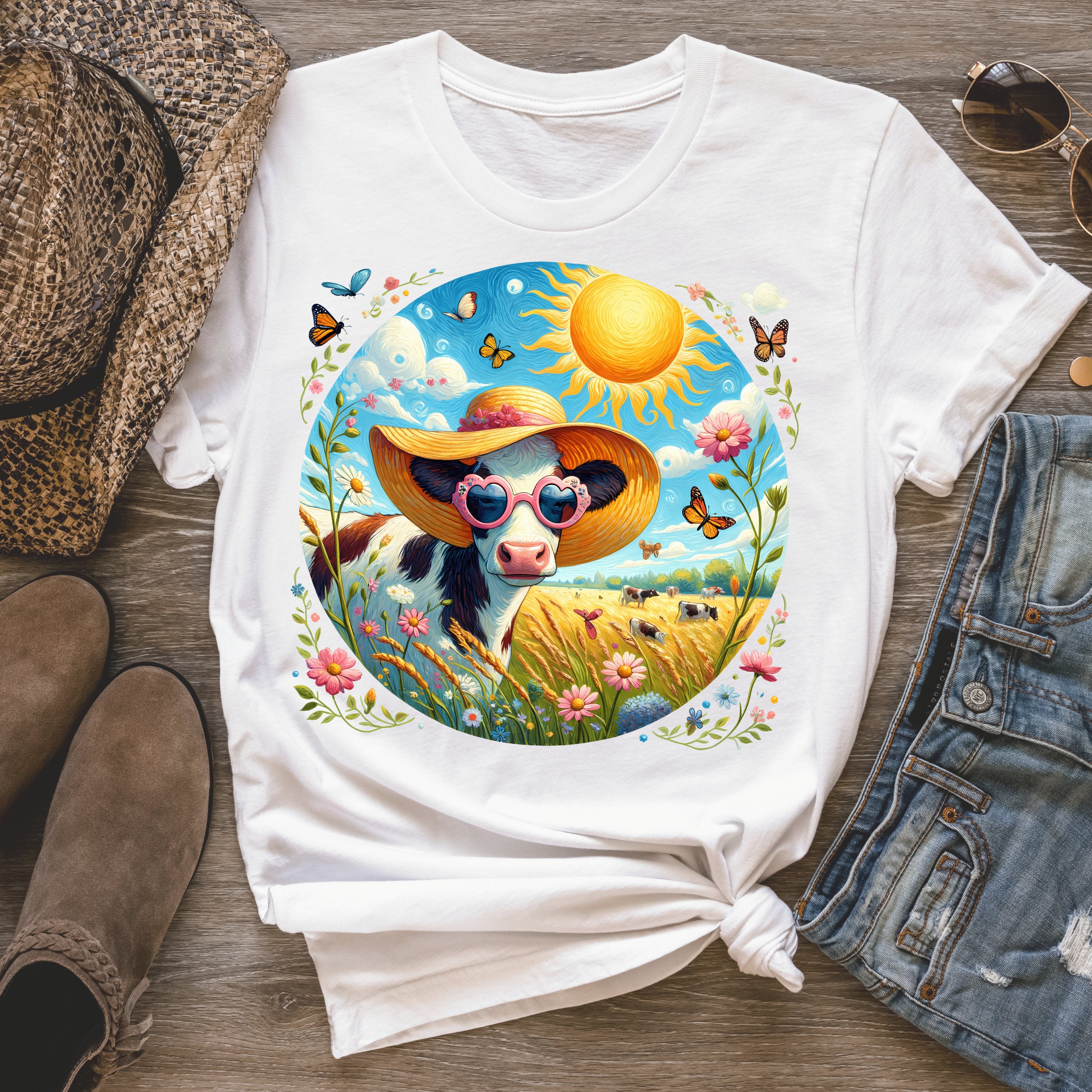 Spring Cow Png, Hello Spring PNG Designs, Spring Clipart, Spring ...