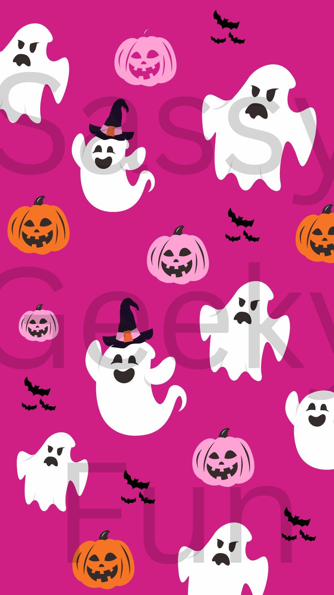Dark Pink Halloween Background Wallpaper for Phone or Tablet - Etsy