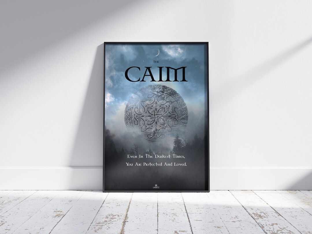 The Caim stone Pattern Digital Poster Print Wall Art - Etsy