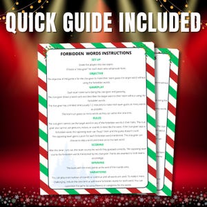 Printable Christmas Game Christmas Game for Kids and Adults Christmas ...