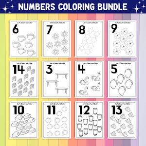 68 Printable Numbers Coloring Pages, Coloring Page, Preschool ...